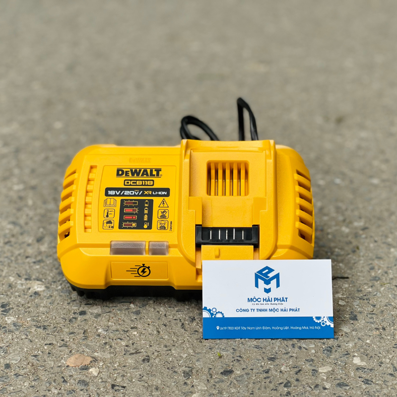 Bộ sạc pin 10.8-18V Dewalt DCB118-GB – mochaiphat