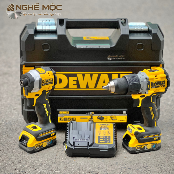 Combo khoan DCD805 và bắt vít DCF850 Dewalt – mochaiphat