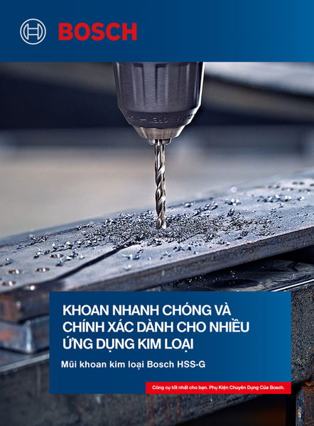 Hộp 5 mũi khoan sắt HSS-G 2/3/4/5/6mm Bosch 2607019114 – mochaiphat