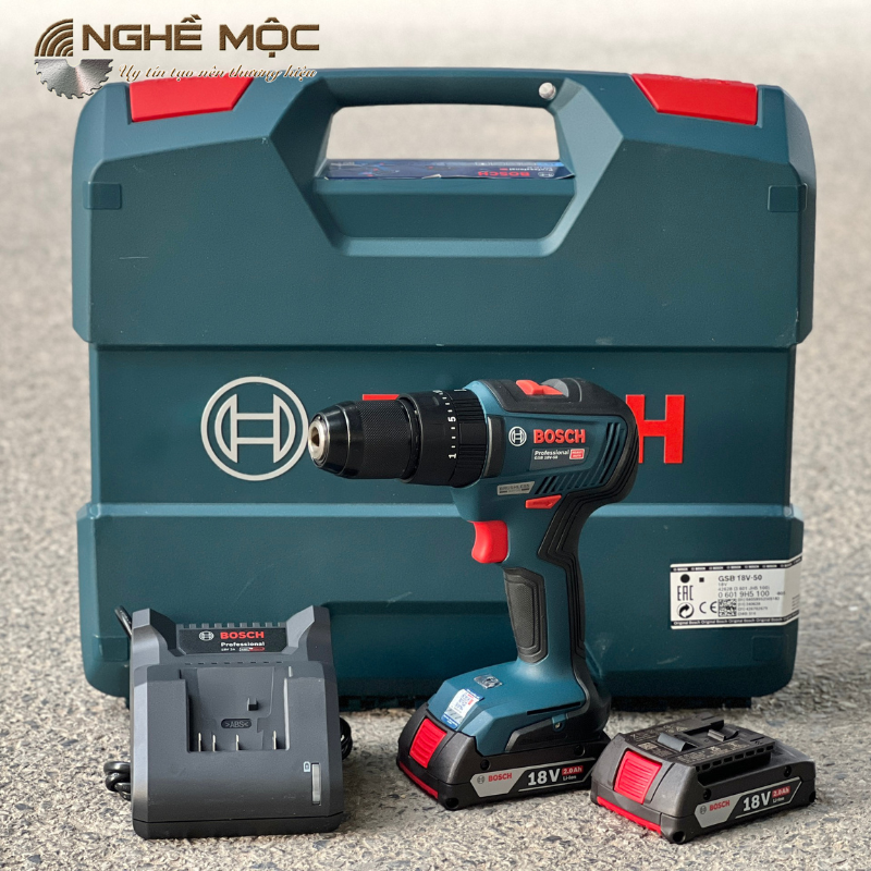 Máy khoan pin Bosch GSB 18V-50 – mochaiphat