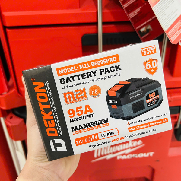 Pin 21V 6.0Ah Dekton M21-B6095PRO – mochaiphat