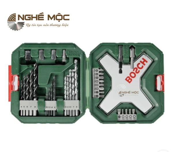 Bộ mũi khoan và bắn vít X-Line 34 chi tiết Bosch 2607010608 – mochaiphat