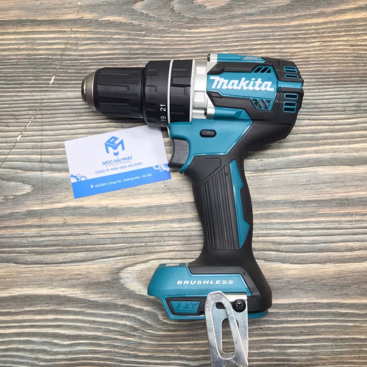 Máy khoan búa vặn vít dùng pin Makita DHP484 – mochaiphat