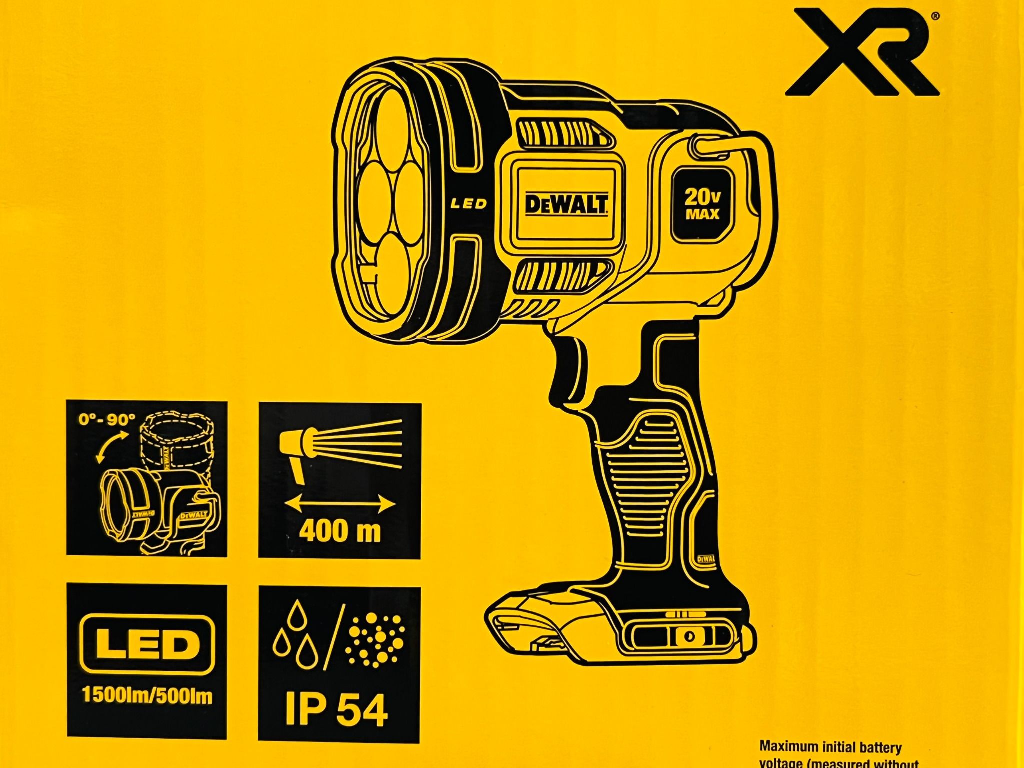 Đèn Led dùng pin Dewalt DCL043 – mochaiphat