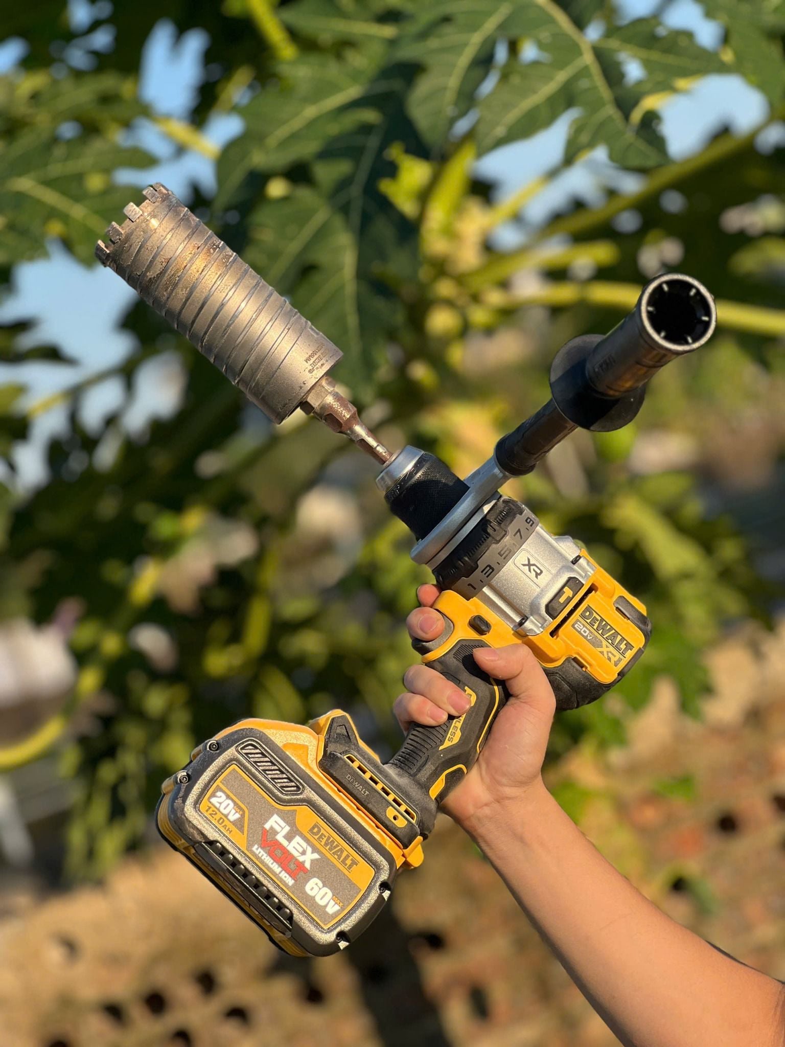 Máy khoan động lực Pin Dewalt DCD1007 bản cải tiến của DCD999 – mochaiphat