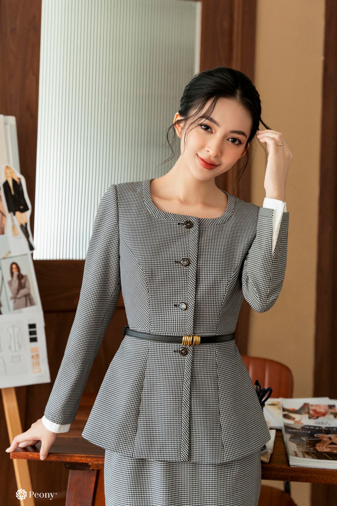 TRISTA TOP – Peony Design