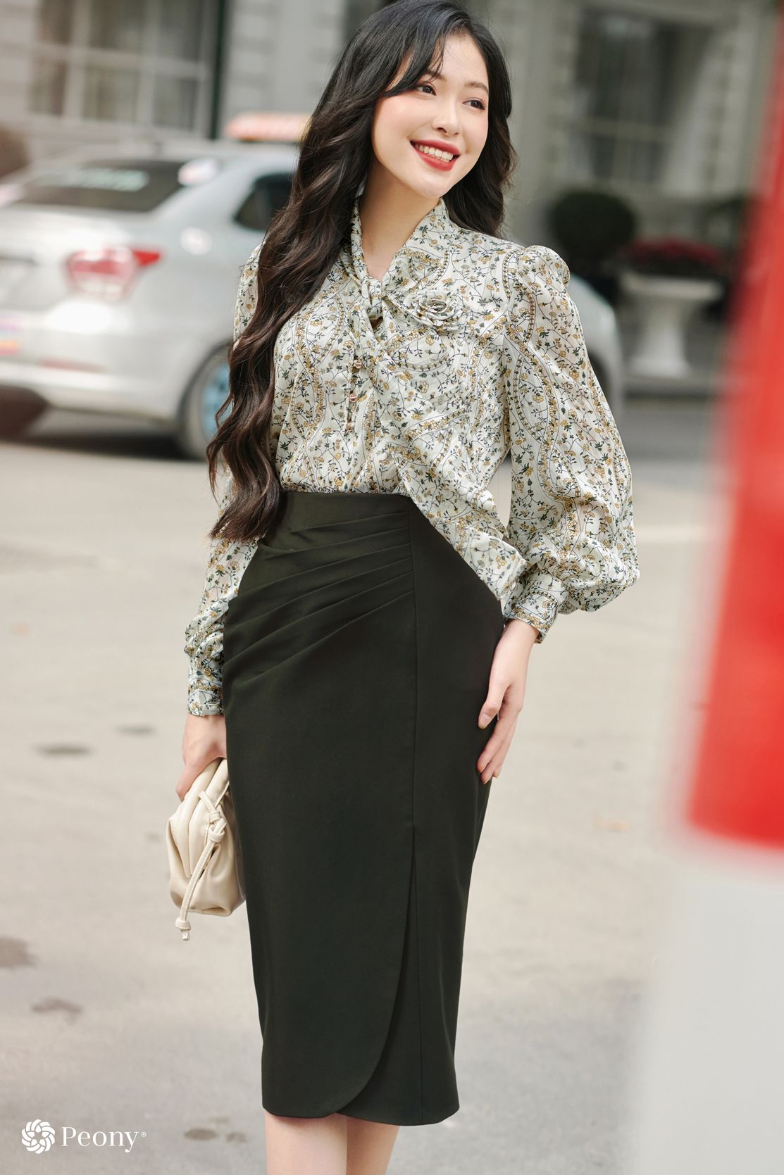 MALLOW TOP – Peony Design