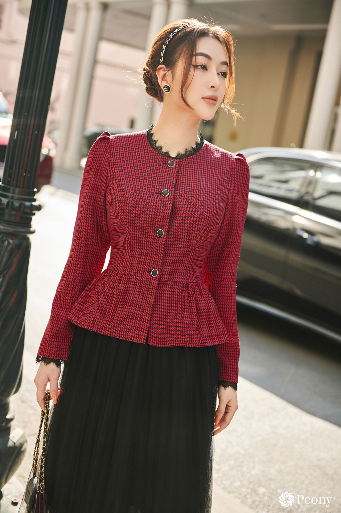 JADE TOP – Peony Design