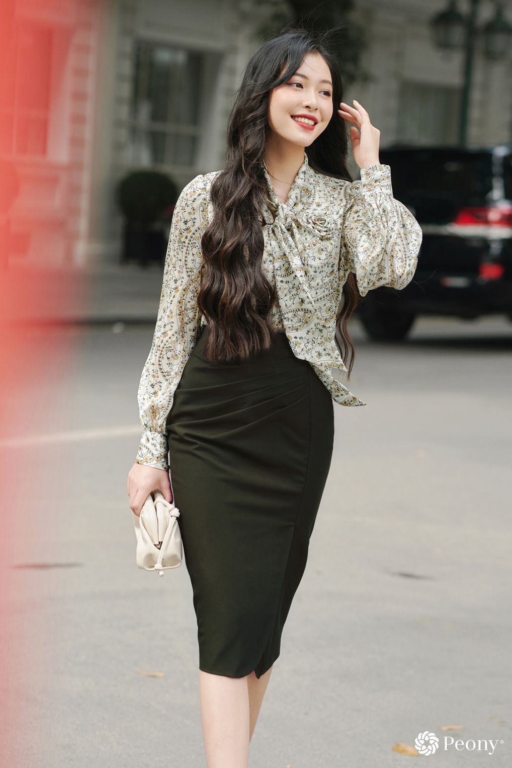 MALLOW TOP – Peony Design