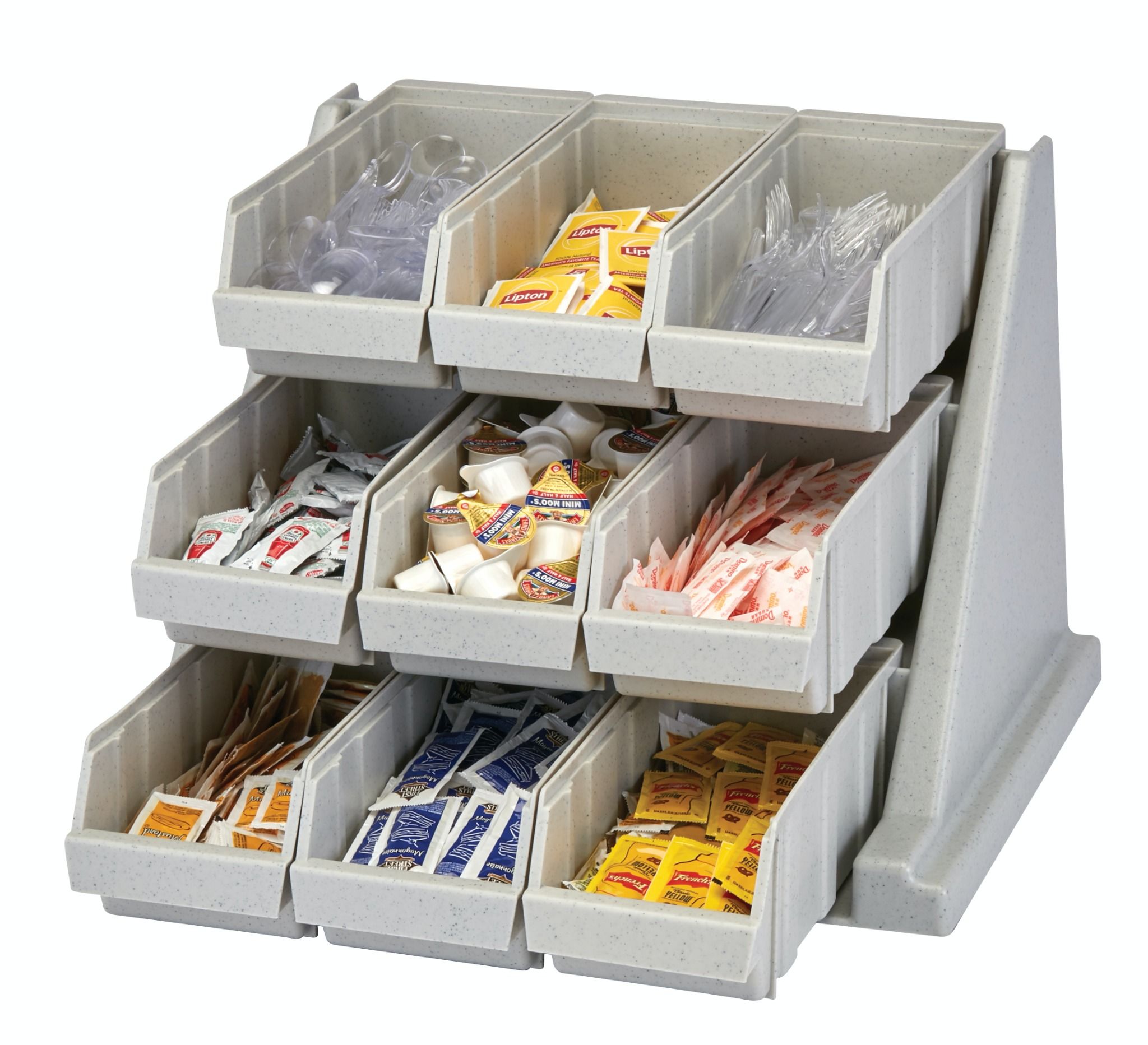 Self Serve Condiment Bin Stand Set with 3-Tier Stand – CÔNG TY TNHH ...