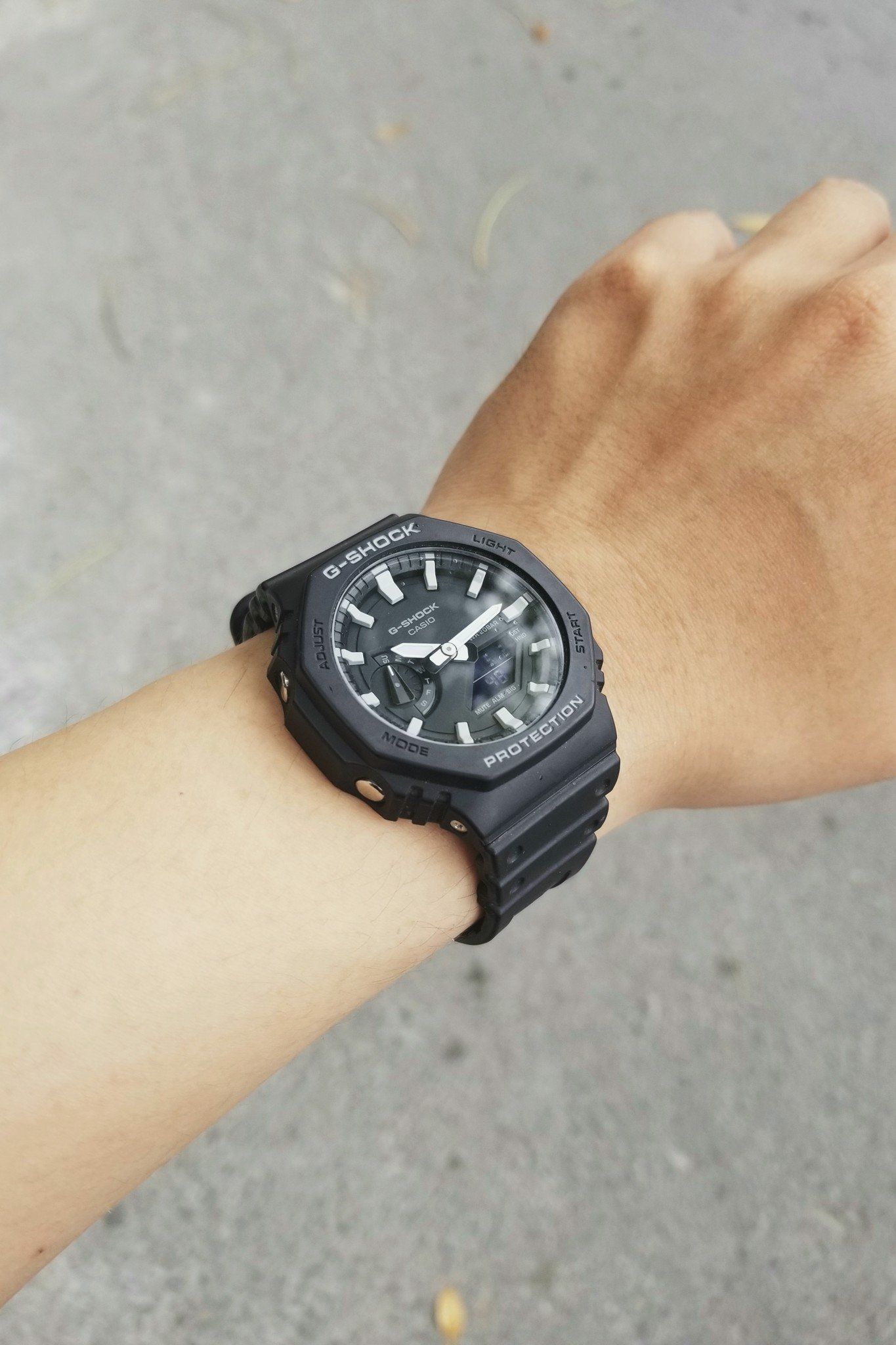 Đồng hồ Casio G-shock GA-2100-1ADR Máy quartz - Dây cao su