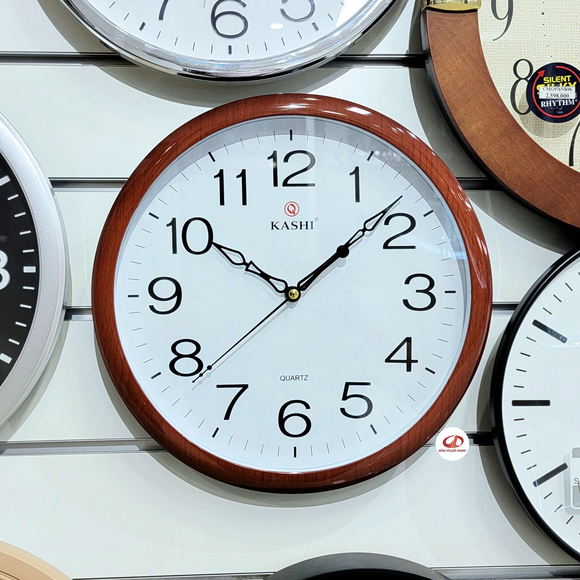 Đồng hồ treo tường Giá rẻ Hải Phòng Kashi K87 - Nhựa