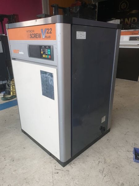 Máy nén khí trục vít 22kw biến tần Hitachi Next Series v22 plus – TEAM ...