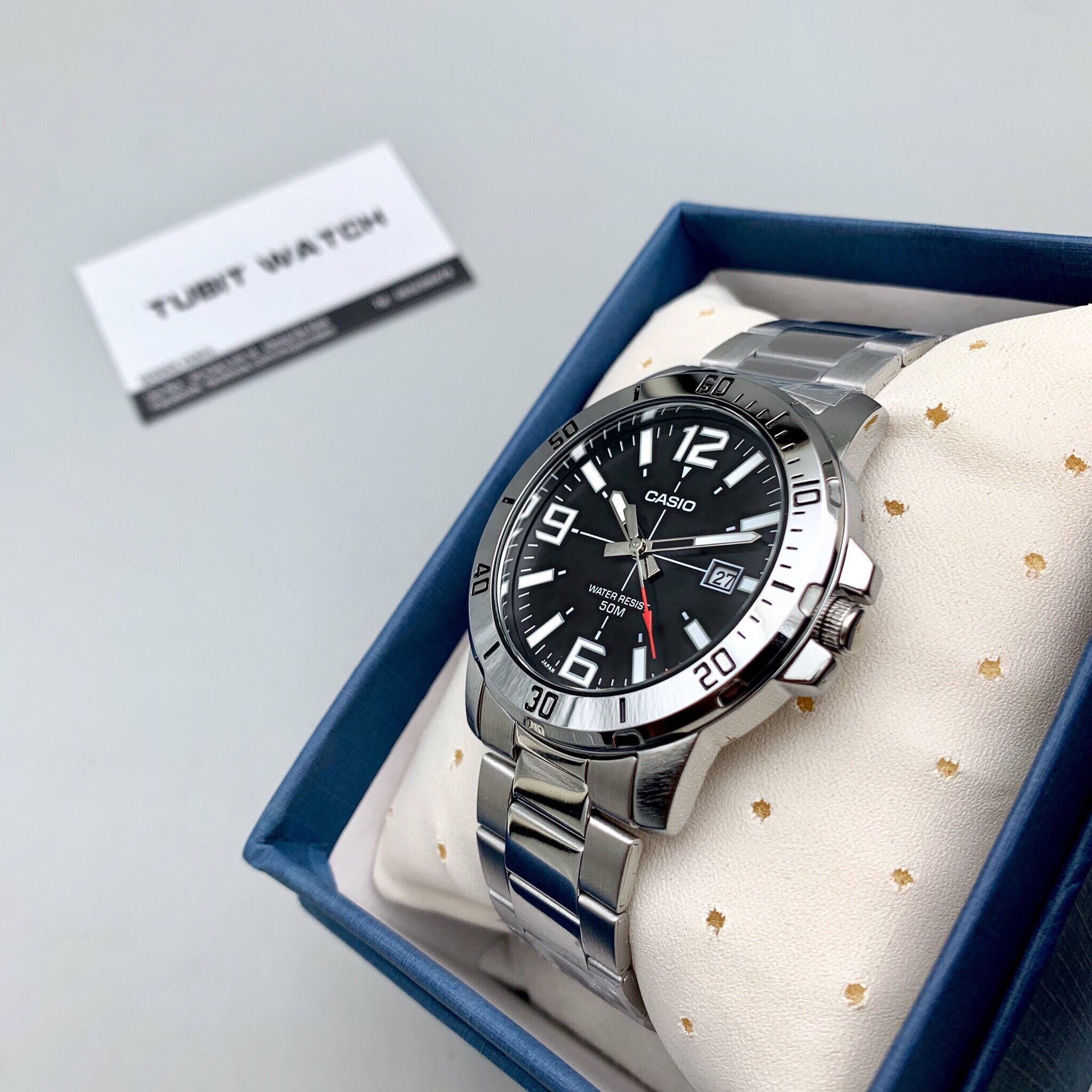 Đồng hồ Casio nam MTP-VD01D-1BV chính hãng – Chuyên casio