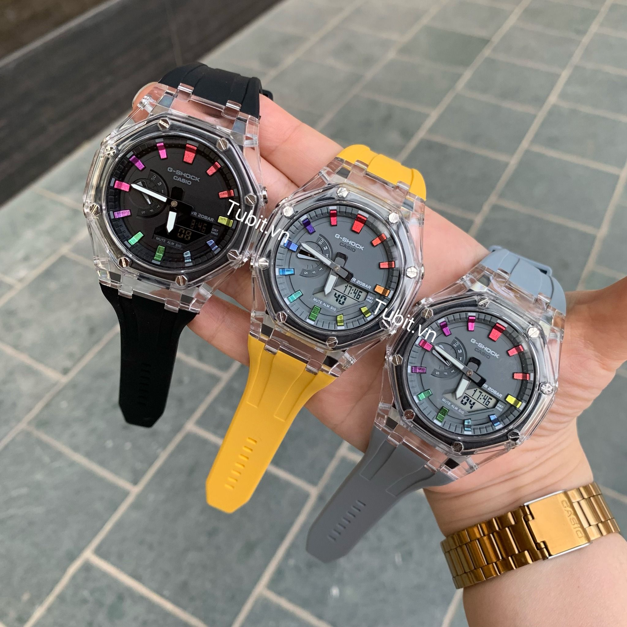 ĐỒNG HỒ G-SHOCK GA 2100 Custom Galaxy 1:1 – Chuyên casio