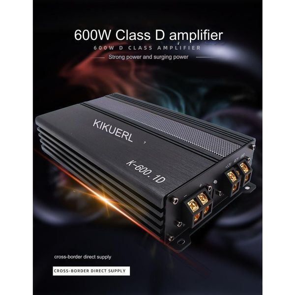 DSP 600W Cho Sub Hơi Bộ Khuếch Đại Âm Thanh Ô Tô Kênh Đơn chuyên dụng ...