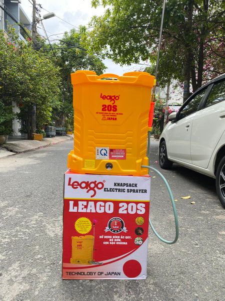 Bình Xịt Điện LEAGO 20S (Công Nghệ Mới 2025) – Oshimakhaiphat