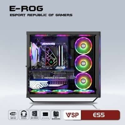 Vỏ Case VSP ESPORT ROG ES5 Gaming (4 Fan)
