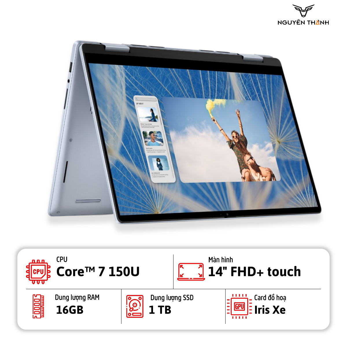 Laptop Dell Inspiron 7440 2in1 ưu đãi tốt nhất Ninh Bình