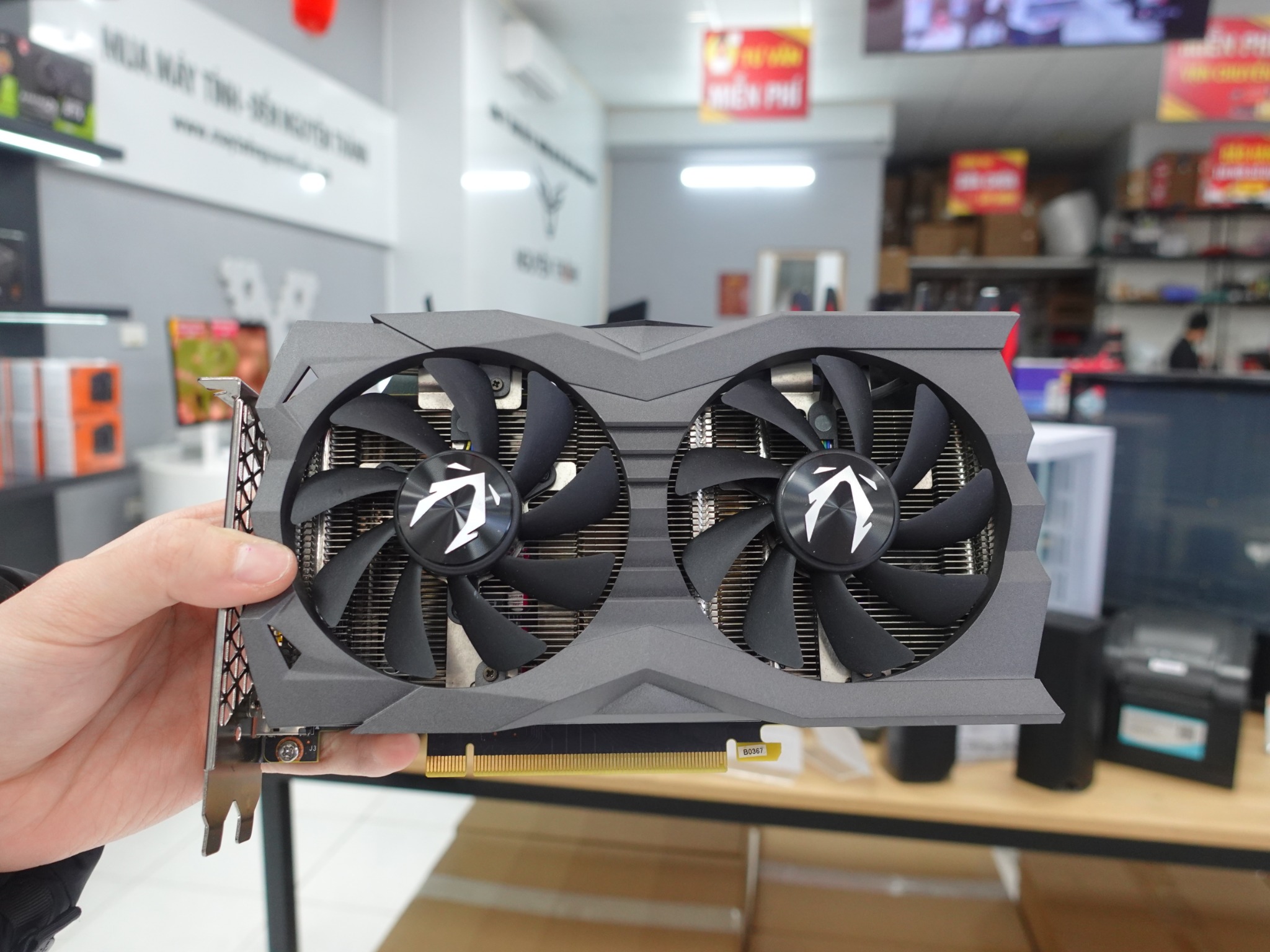 Card màn hình Zotac Gaming Geforce GTX 1660Ti 6GB GDDR6 Like new - BH