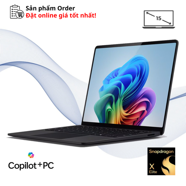 Surface Laptop 7 15 inch Snapdragon X Elite, RAM 16GB, SSD 1TB