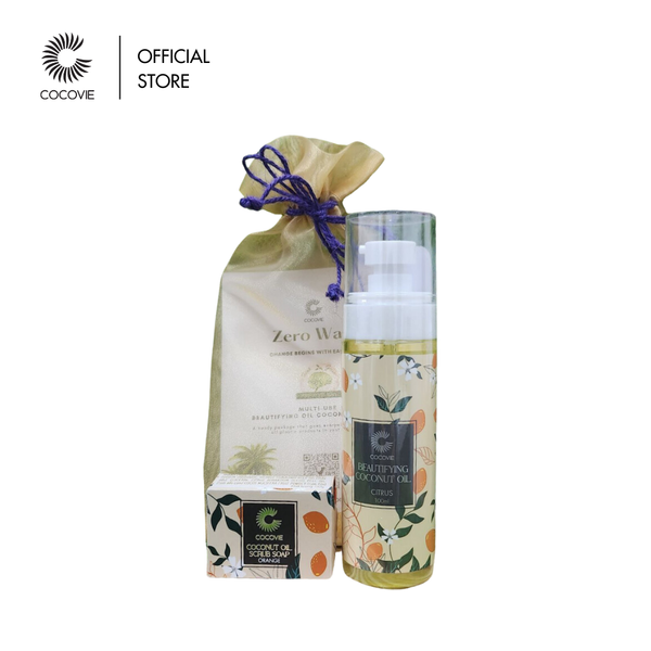 柑橘款美容椰子油和柑橘味和肥皂 – Cocovie Shop