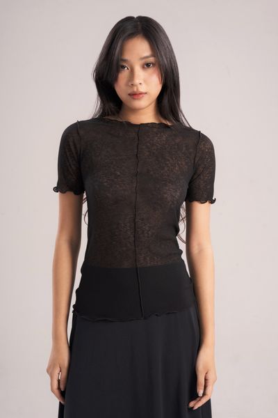 Sheer Fitted Top – LIBÉ