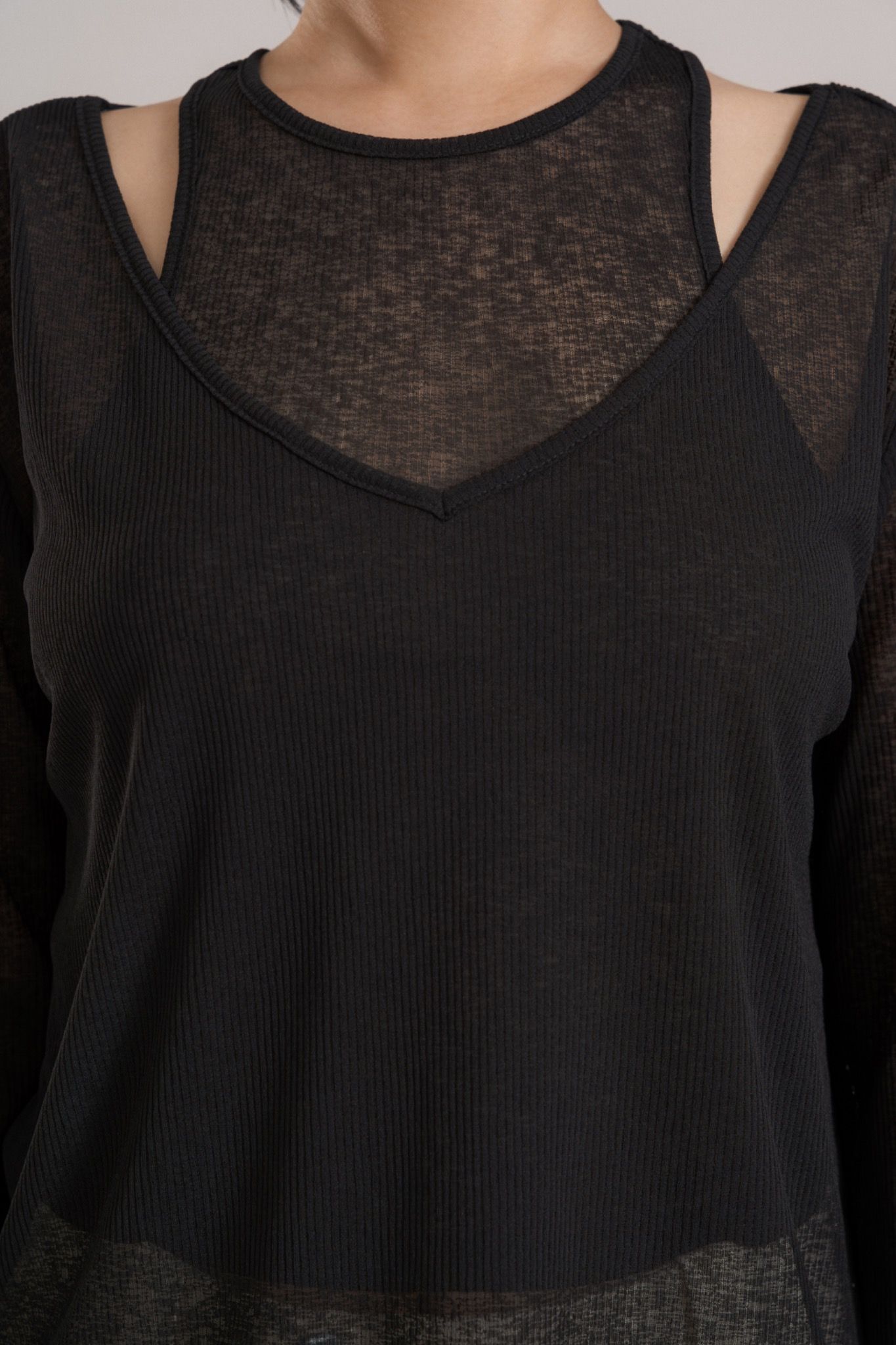 White Sheer Texture Bubble Top – LIBÉ