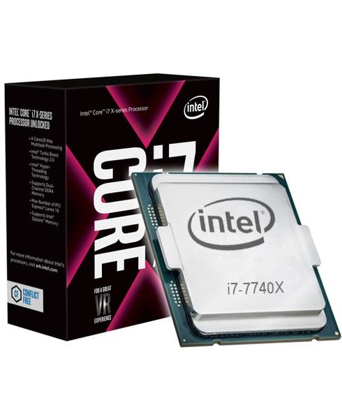 Intel® Core™ i7 - 7740X 4.30GHz up to 4.50GHz / (4/8) / 8MB / Unlock