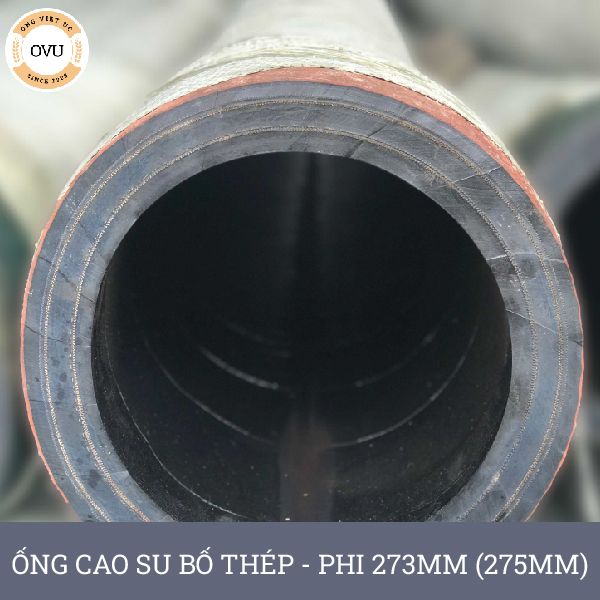 Ống Cao Su Bố Thép Phi 273MM (275MM) - Ống Rồng Hút Bùn Cát Việt Úc – Ống Việt Úc
