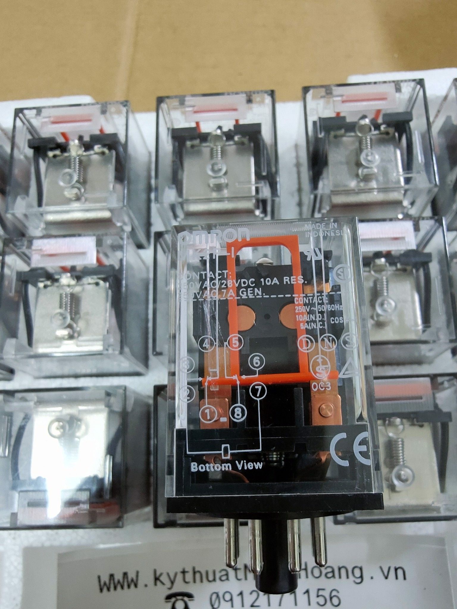 Relay Omron MK2P-I – Công Ty TNHH Kỹ Thuật Minh Hoàng nhà phân phối ...