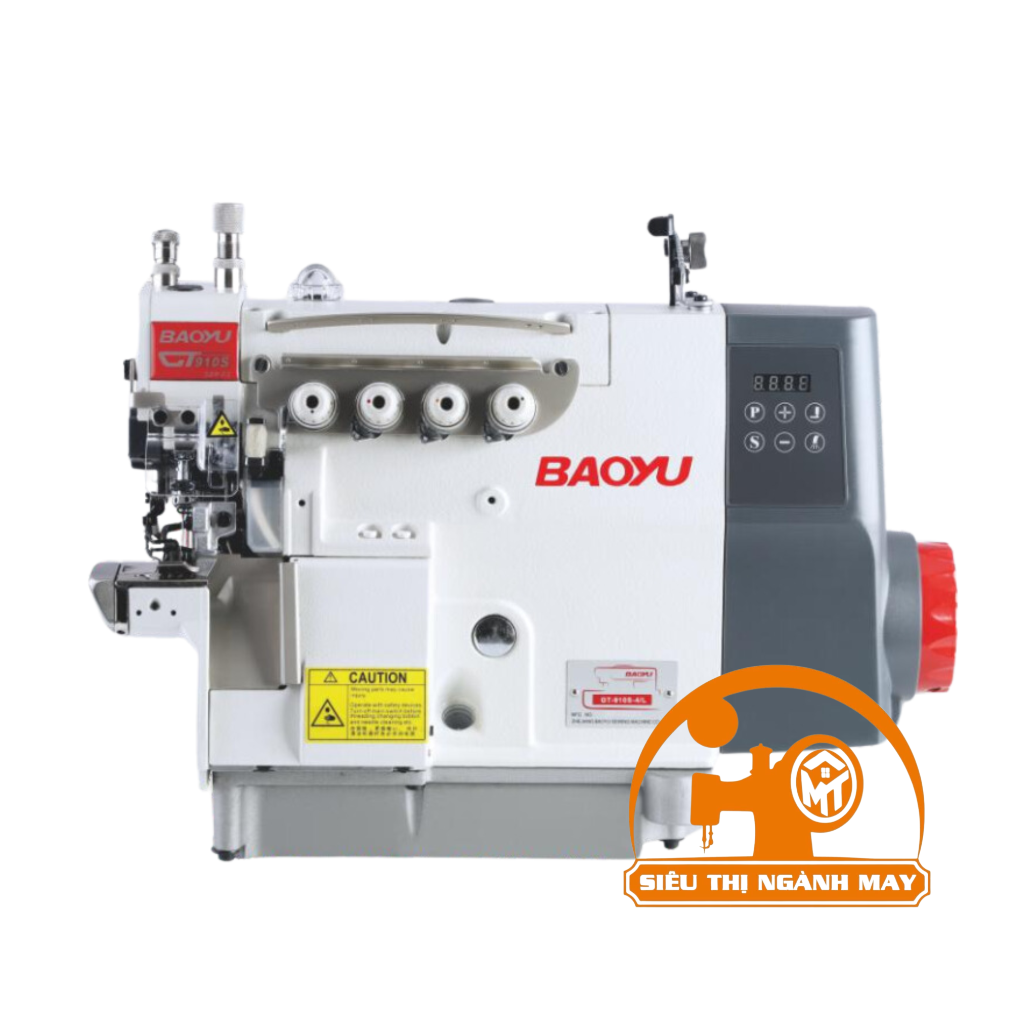 Máy Vắt Sổ Đầu Nhỏ BAOYU GT-910-514M24-UTD/S - SIÊU THỊ NGÀNH MAY