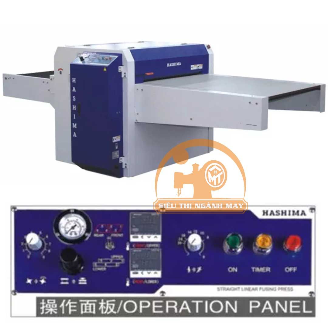 Máy Ép Keo Khổ 600 HASHIMA HP-600LFS - SIÊU THỊ NGÀNH MAY