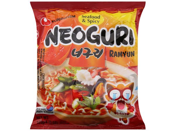 Mì Nongshim Neoguri hải sản cay gói 120g – dovumart