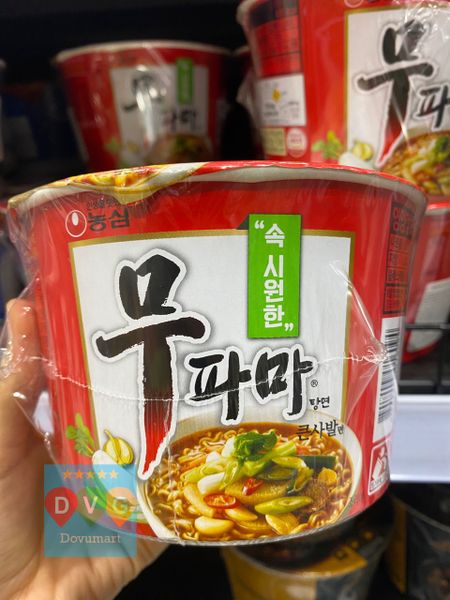 Mì Mupama New Nongshim Hàn Quốc Bát Lớn 112G / 농심) 무파마 큰사발 112G – dovumart