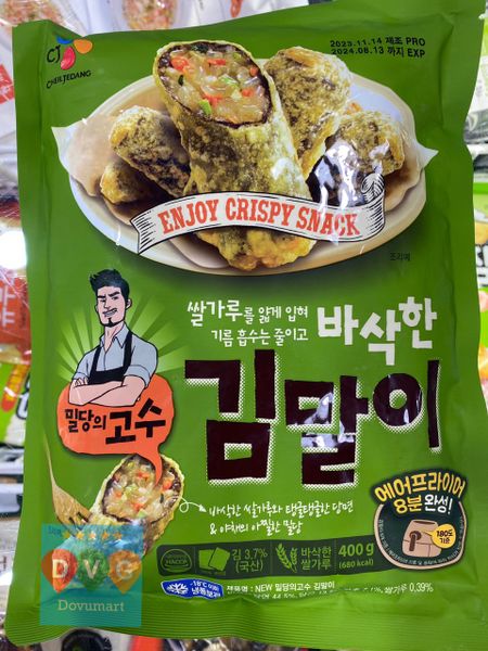 Rong Biển Cuộn Miến Chiên CJ Hàn Quốc 400g / CJ)밀당의고수 김말이 – dovumart