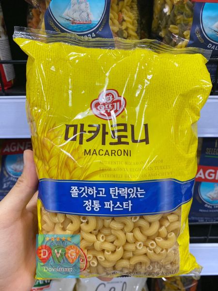 Nui Ống Macaroni Ottogi Hàn Quốc Gói 500G / 오뚜기) 마카로니 500G – dovumart