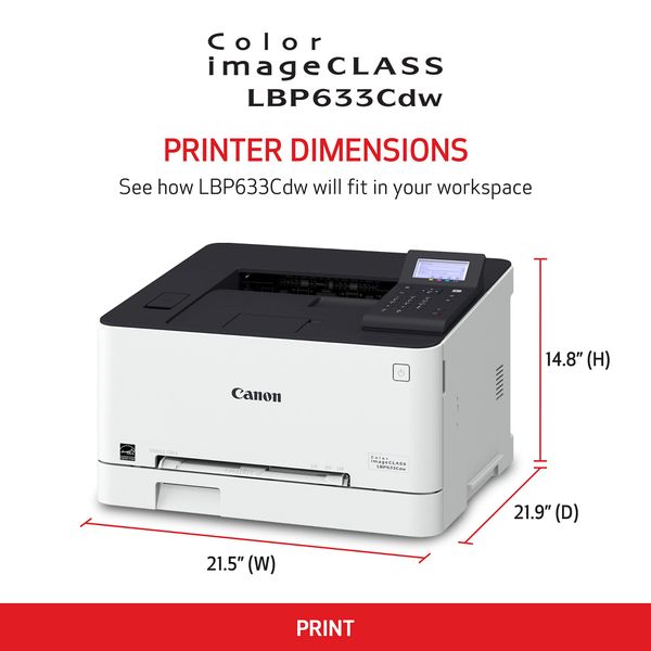 Máy in màu Canon Laser LBP 633CDW (Hàng Nhập khẩu) – Bataca.vn - Nhà ...