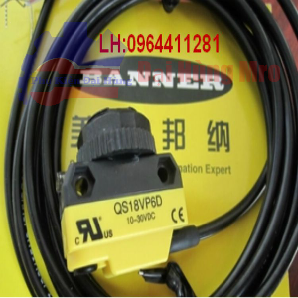 QS18VP6D cảm biến quang BANNER – CÔNG TY TNHH PHU TUNG, LINH KIỆN ...