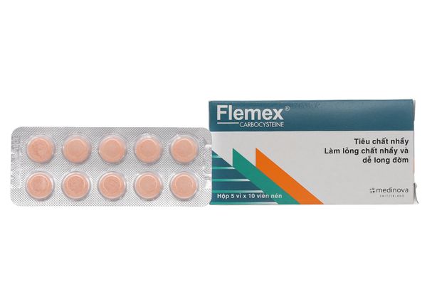 Thuốc tiêu nhầy Flemex viên nén 375mg – Healthy Beauty Pharma Co.,LTD