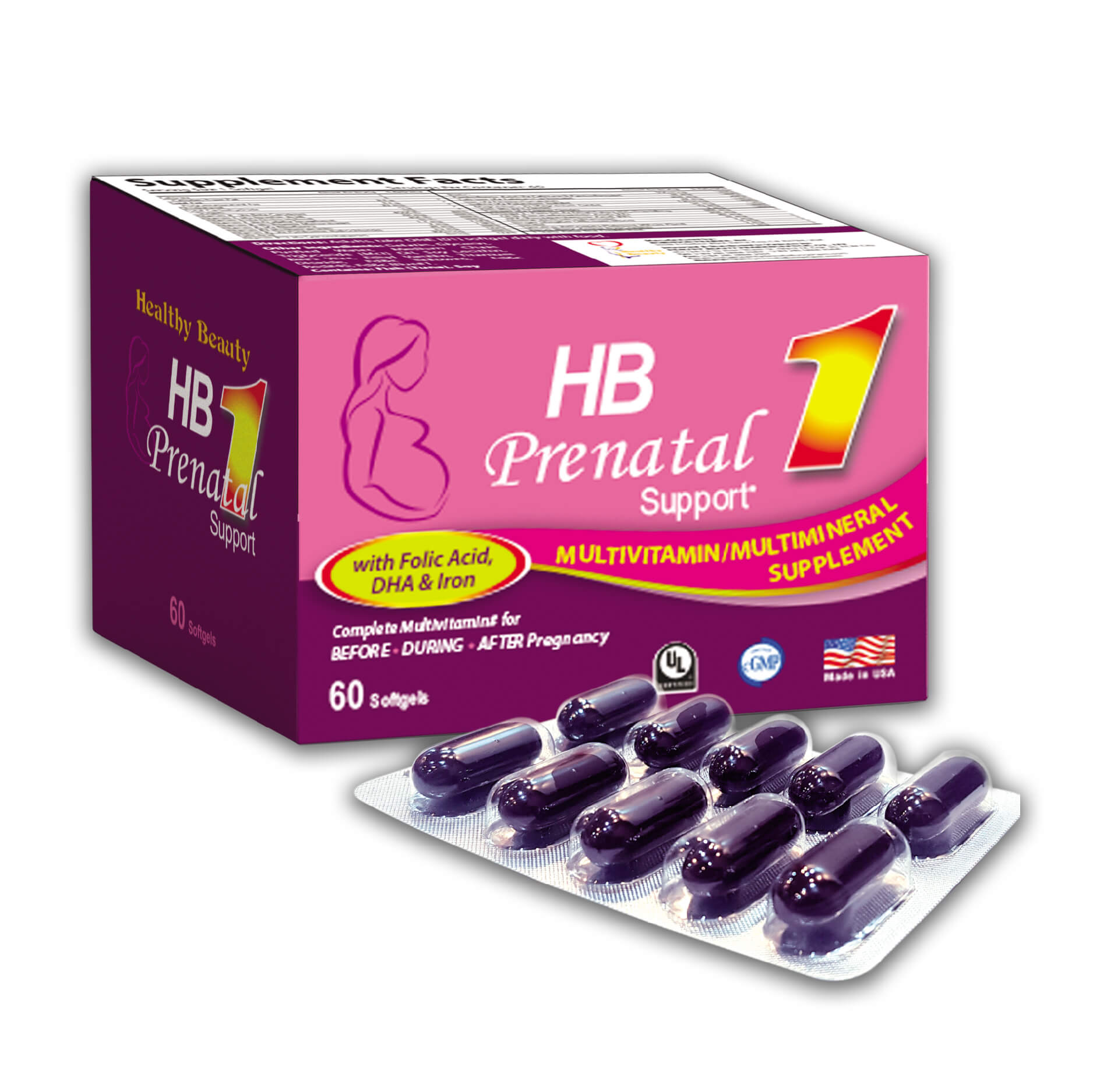 HB Prenatal Support - Healthy Beauty Pharma Co.,LTD