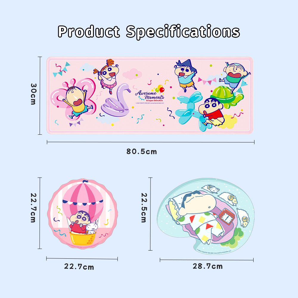 Lót Chuột + Bàn Phím ROCK Crayon Shinchan Mouse Pad – ROCK & Rockspace ...