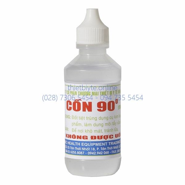 Cồn 90 độ Vĩnh Phúc 60ml – Y Tế Sơn Hương