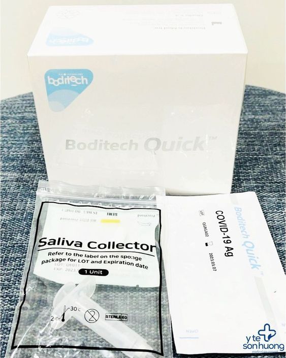 Kit test nhanh Covid bằng nước bọt Boditech Quick – Y Tế Sơn Hương
