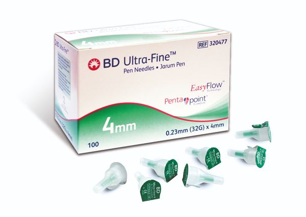BD ULTRA - FINE (PEN NEEDLES) Kim bút,Kim bánh ú,Đầu kim chích tiểu đư ...