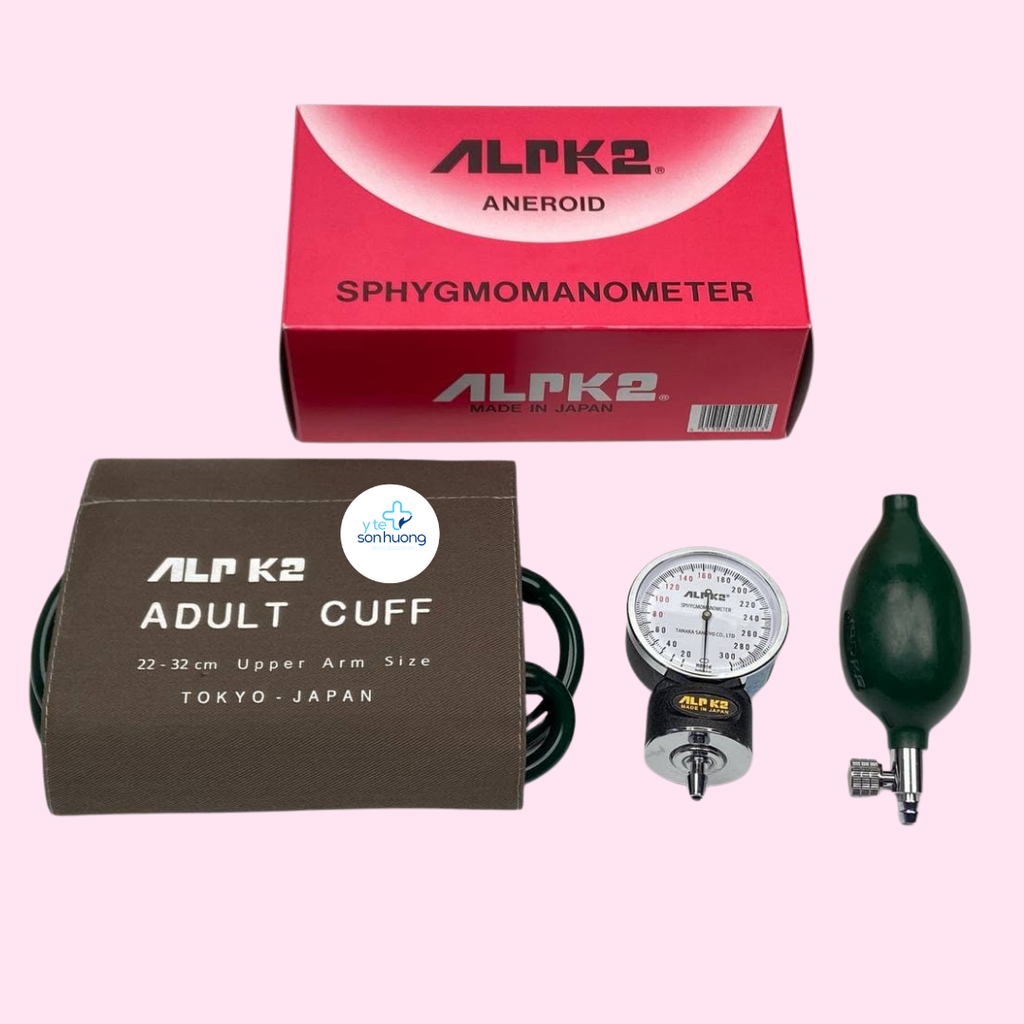 Bộ máy đo huyết áp cơ Alpk2 NO.500V - FT801 – Y Tế Sơn Hương