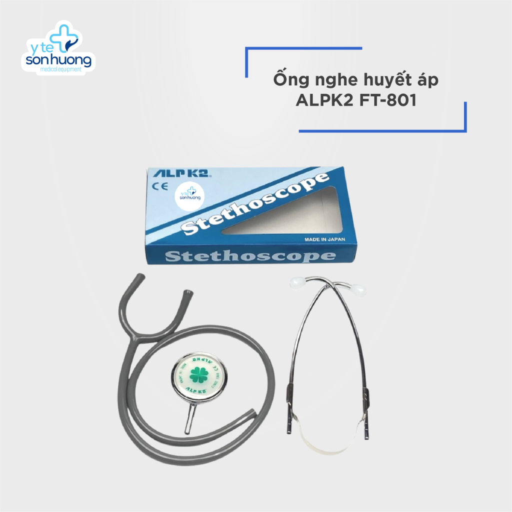 Bộ huyết áp Cơ Alpk2 500V - Ống nghe FT801 – Y Tế Sơn Hương