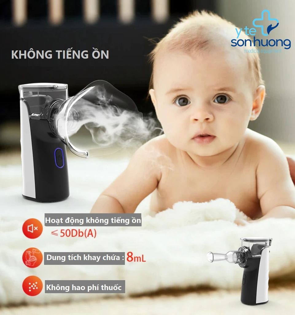 Máy Xông Mũi Họng Cầm Tay Yonker YK-N3 – Y Tế Sơn Hương