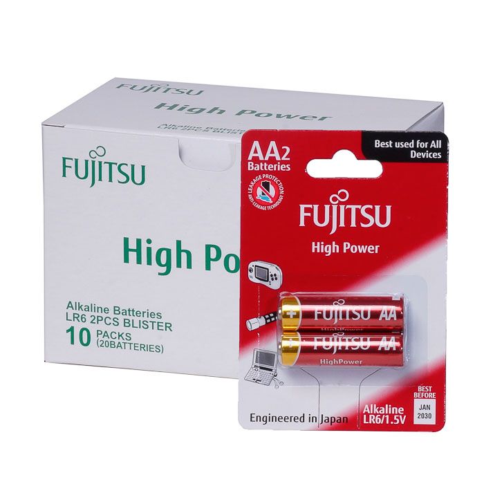 Pin AA Fujitsu Alkaline (1,5V) (vĩ 2 viên) – Y Tế Sơn Hương