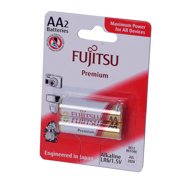 Pin AA Fujitsu Alkaline Maximum Power (1,5V) (vĩ 2 viên) – Y Tế Sơn Hương